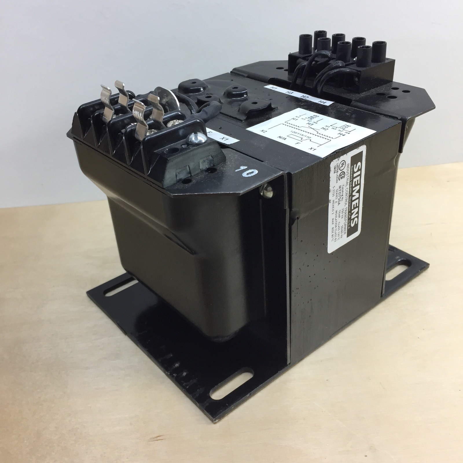 Siemens MT0750A Industrial Control Transformer 750va 50/60hz for sale ...