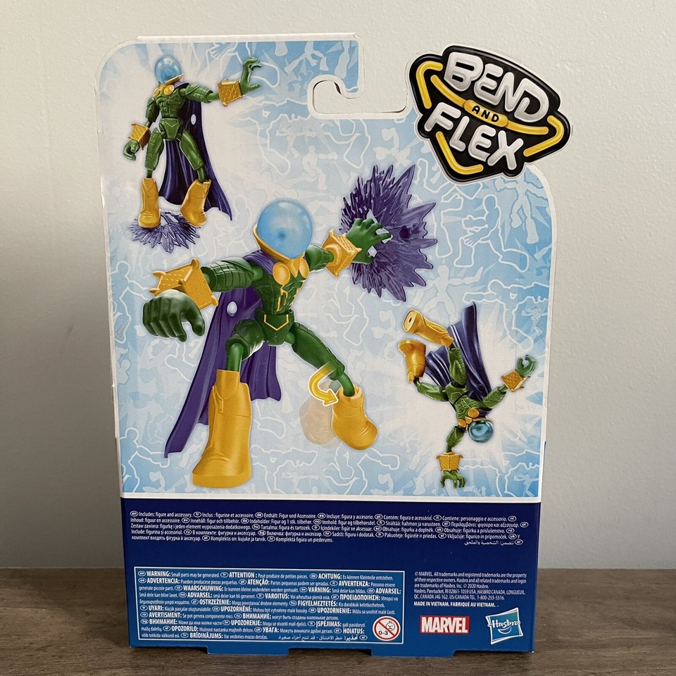 Marvel Spider-Man Bend and Flex Marvel’s Mysterio Action Figure, 6-Inch ...
