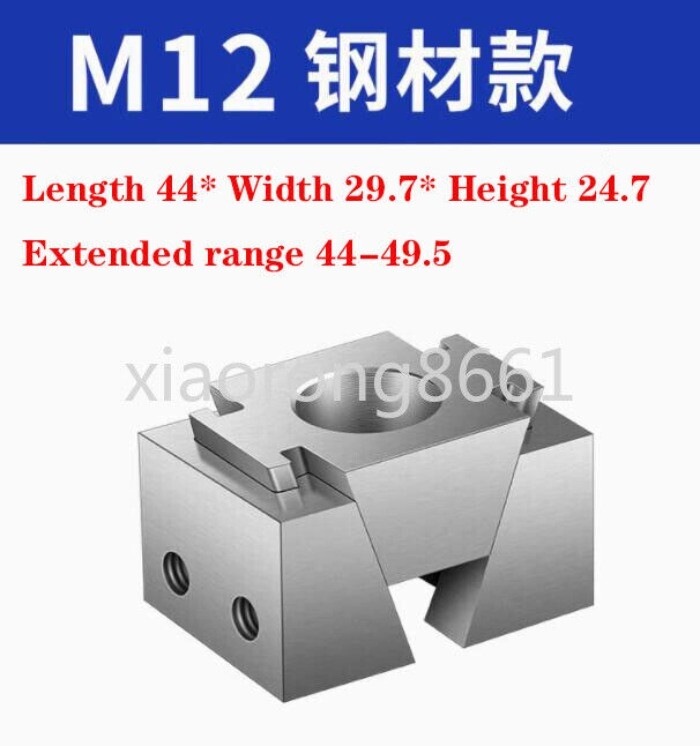 OK Fixture Adjustable Double-Wedge OK-Vise Workholding Clamp CNC M6 /M8 ...
