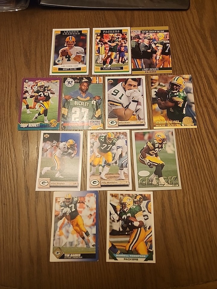 Greenbay Packers Trading Card Lot | eBay