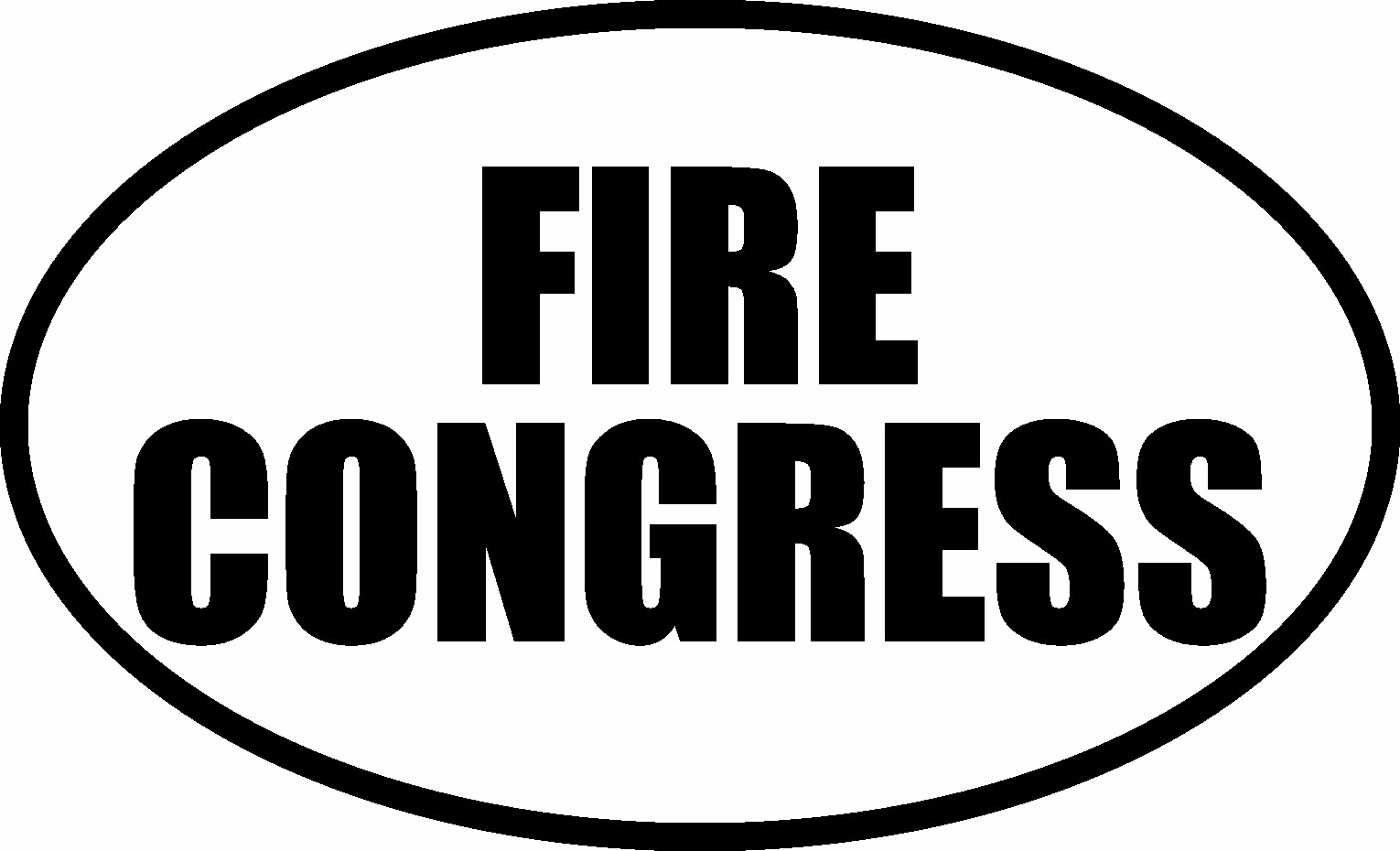 FIRE CONGRESS MAGA TRUMP DECAL WINDOW BUMPER STICKER POLITICAL | eBay