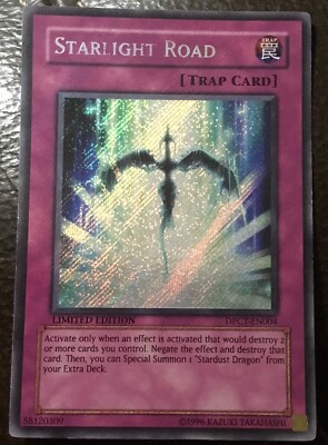 STARLIGHT ROAD *** SECRET RARE DPCT-EN004 YUGIOH. Limited Edition | eBay