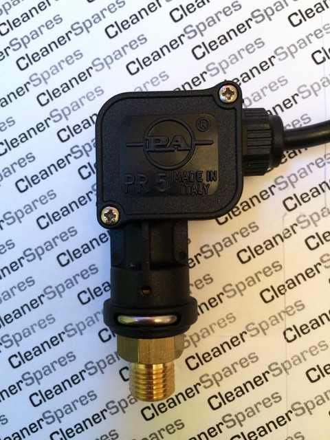 Pa Pr5 40 Bar (black) Pressure Switch (pressure Washer Steam Cleaner ...