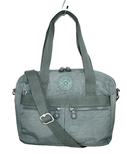 KIPLING Klara Crossbody Shoulder Bag Light Aloe Tonal Green Polyester ...