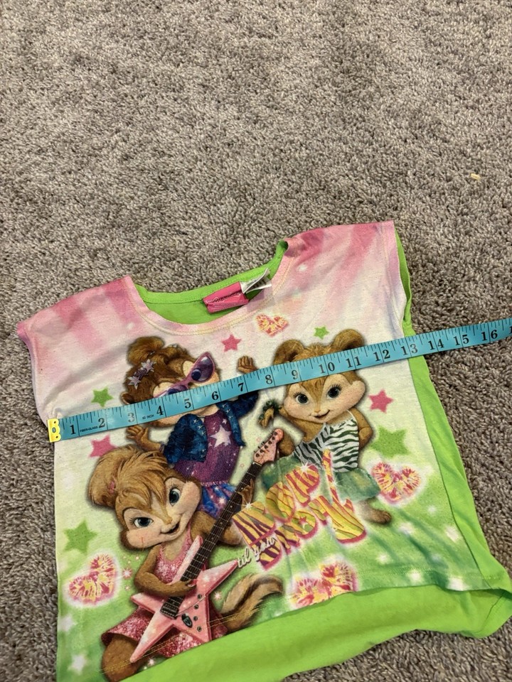 Alvin And The Chipmunks Shirt Girls 4/5 Bop Till You Drop Chipettes ...