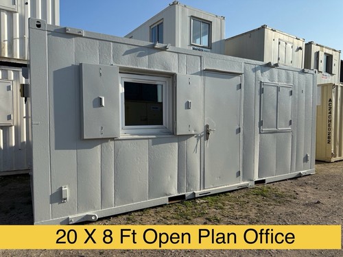 20 Ft Portable Office Unit Site Cabin Container | eBay UK