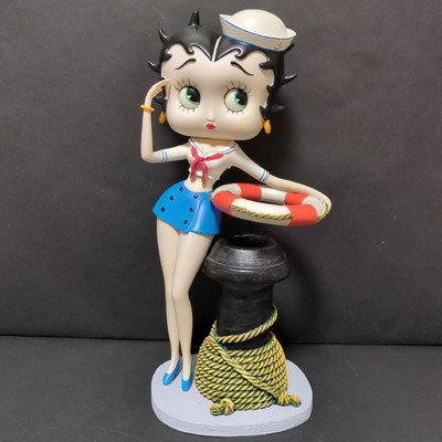 Betty Boop Very large sailor figurine Figures Super Rare | eBay