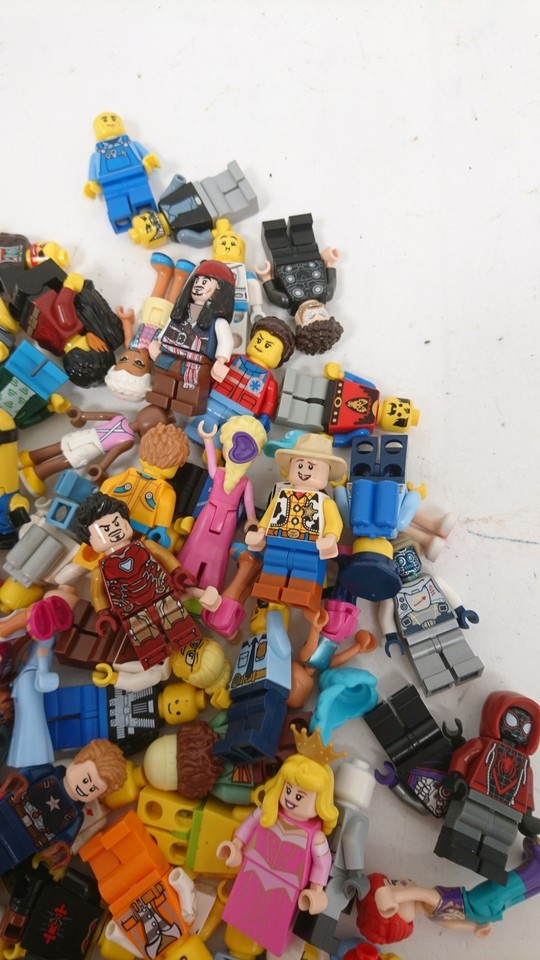 Job Lot of Mixed LEGO Minifigures Genuine 50+ Piece And Custom ...