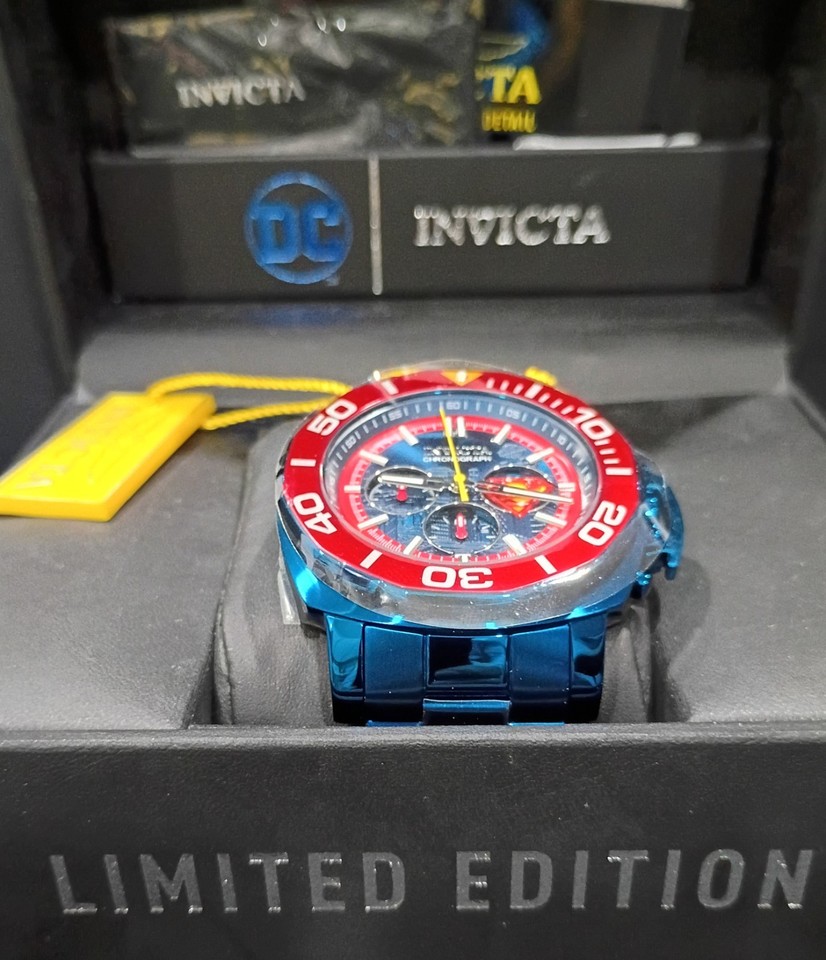Invicta DC Comics Superman Limited Edition Model No 35077 | eBay
