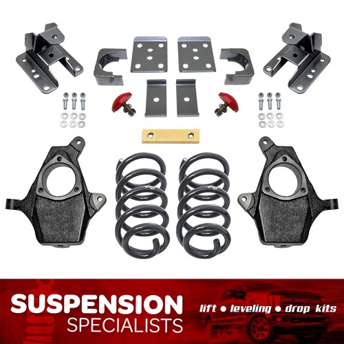 4"/6" Lowering Drop Kit w/ Spindles For 2007-2013 Chevy Silverado GMC ...