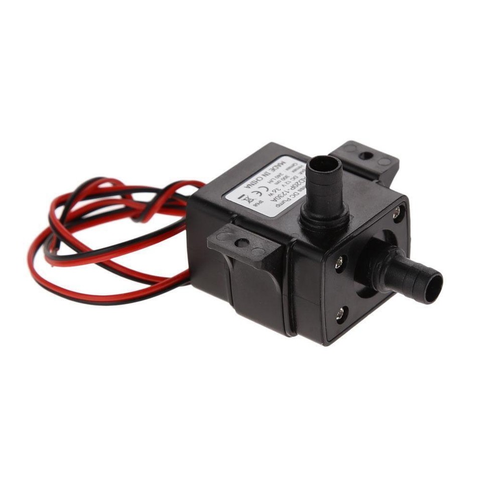 Mini Water Pump Quiet 12V 240L/H Brushless Motor Submersible Pool Water ...