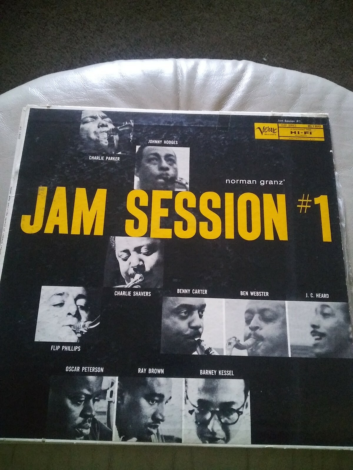 Norman Granz-Jam Session #1-Record MGV-8049-VERVE CLEF SERIES• MONO•EX ...