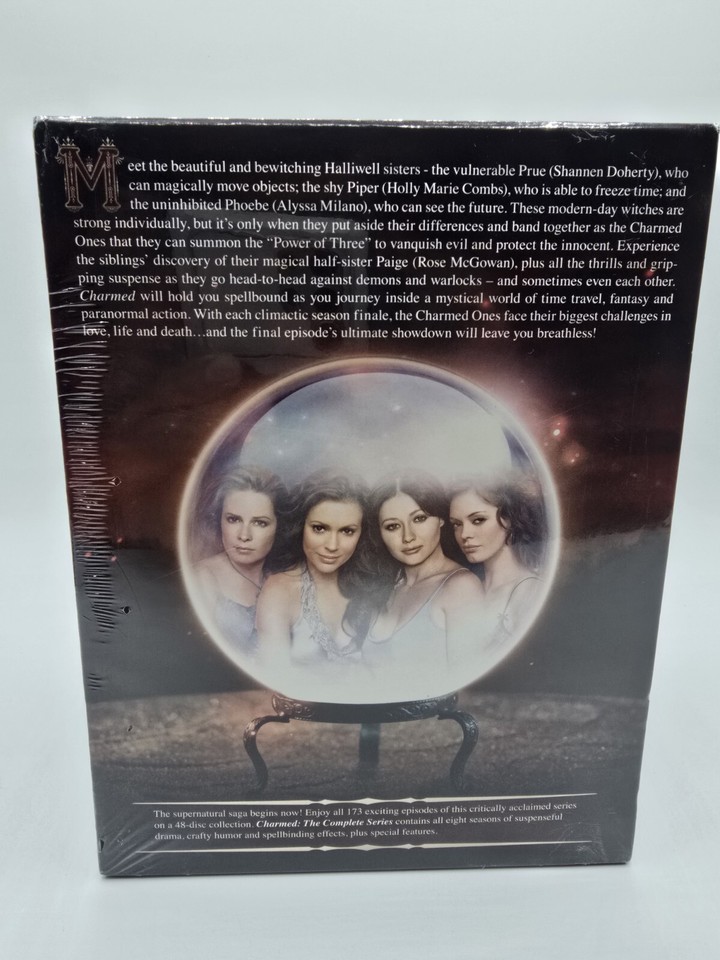 Charmed The Complete Series (DVD; 48-Disc Set 2020 Seasons 1-8) NEW ...