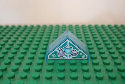 Duplo DISNEY FROZEN Ice Castle Clear Translucent Brick Triangle Olaf ...