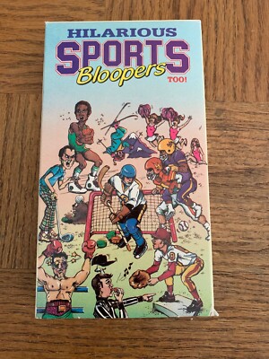 Hilarious Sports Bloopers VHS | eBay
