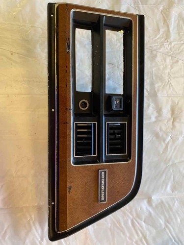 1980 - 1991 FORD VAN E150 5.0L Dashboard Dash Panel Woodgrain Bezel ...