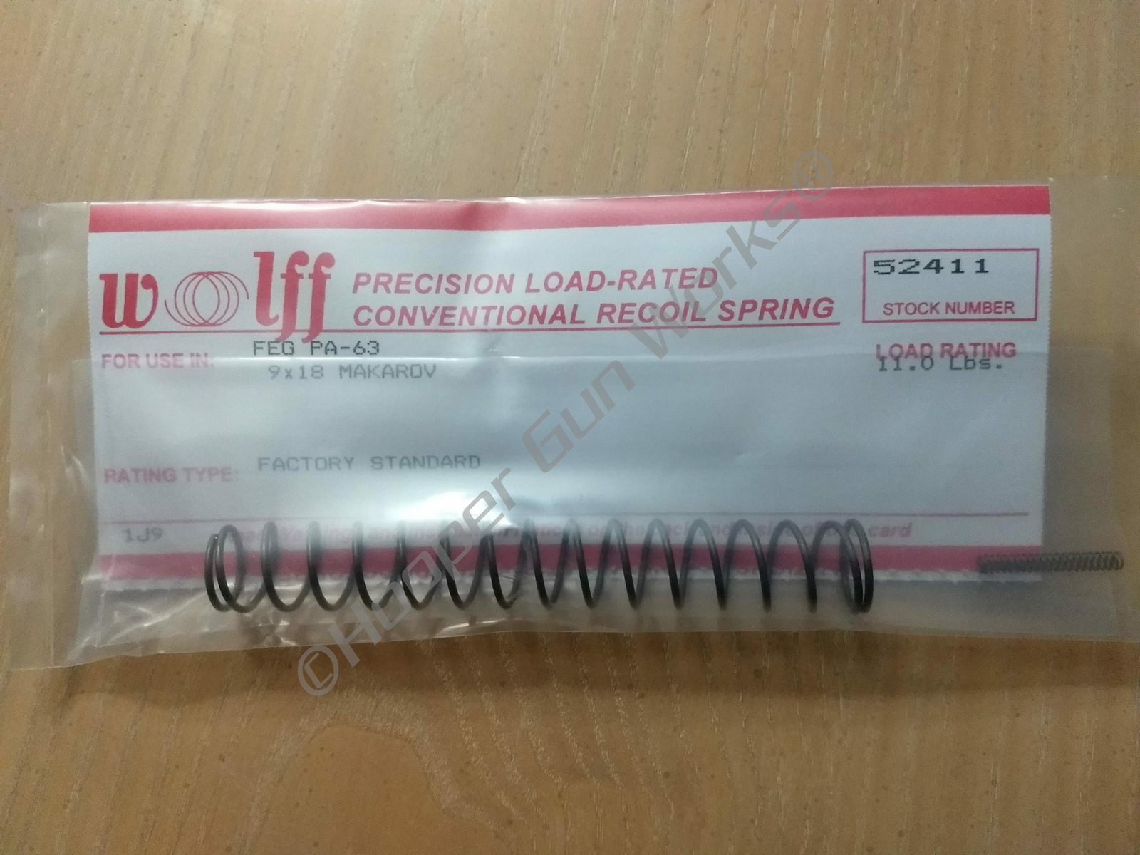 Wolff FEG PA-63 9x18 STD RECOIL SPRING 11 LB 52411 | eBay