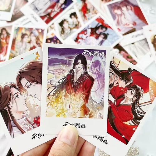 40pcs Anime Tian Guan Ci Fu 天官赐福 TGCF Xie Lian Hua Cheng Cards | eBay
