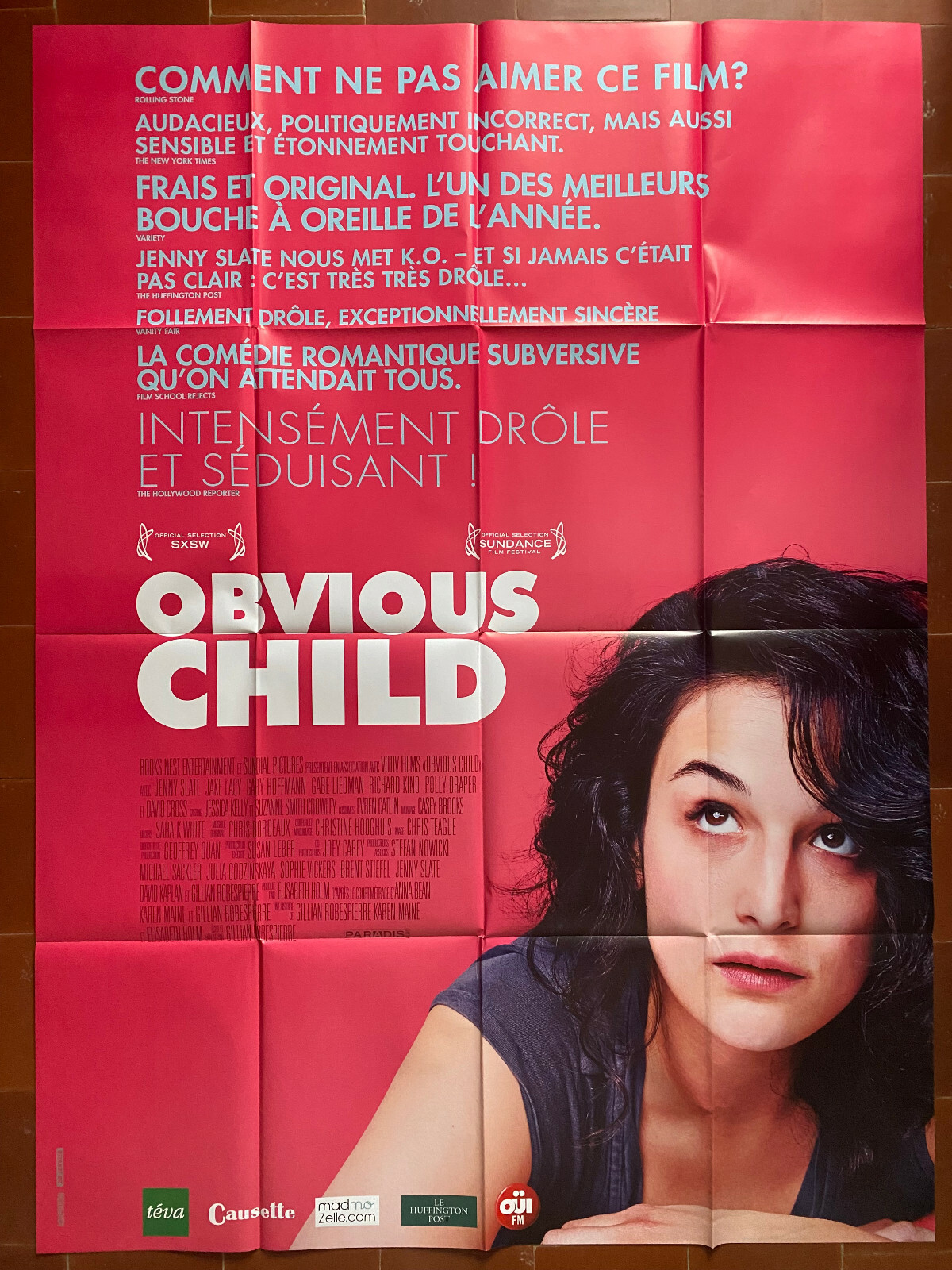 Poster Obvious Child Gillian Robespierre Jenny Slate Jake Lacy ...