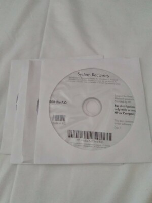 Hp Elite AiO System Recovery Software 64-Bit | eBay
