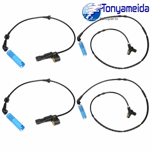 4pcs ABS Wheel Speed Sensor Front Rear Left Right for BMW E46 Z4 323i ...