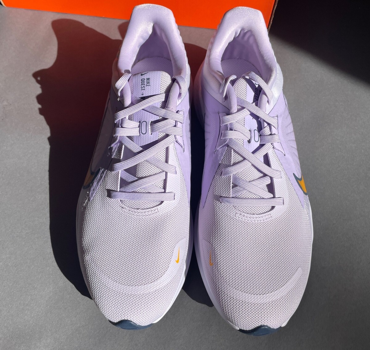 Nike Quest 5 Running Shoe DD9291-500 Barely Grape/Sundial Nike Quest 5 Running Shoe DD9291-500 Barely Grape/Sundial