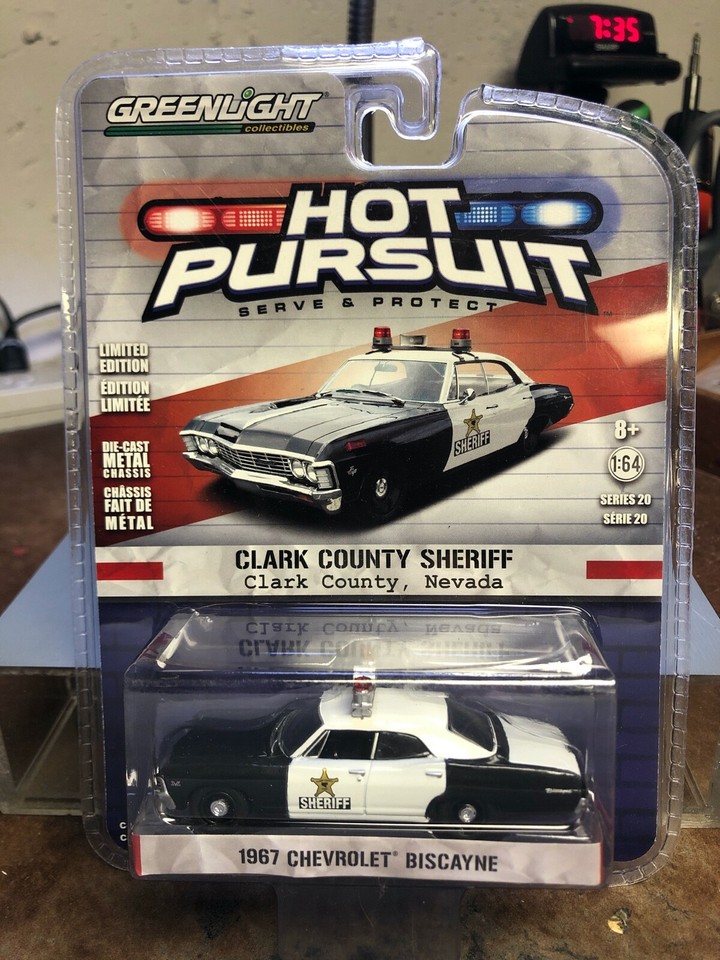 GREENLIGHT 1/64 SCALE POLICE COP FIRE EMERGENCY SERVICE CARS TRUCKS ...