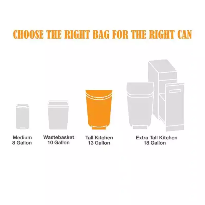 13 gallon garbage cheap bags