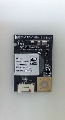 Vizio D500i-B1 Wi-Fi Module Board P96WF76RL (11645A-WF76RL) | eBay