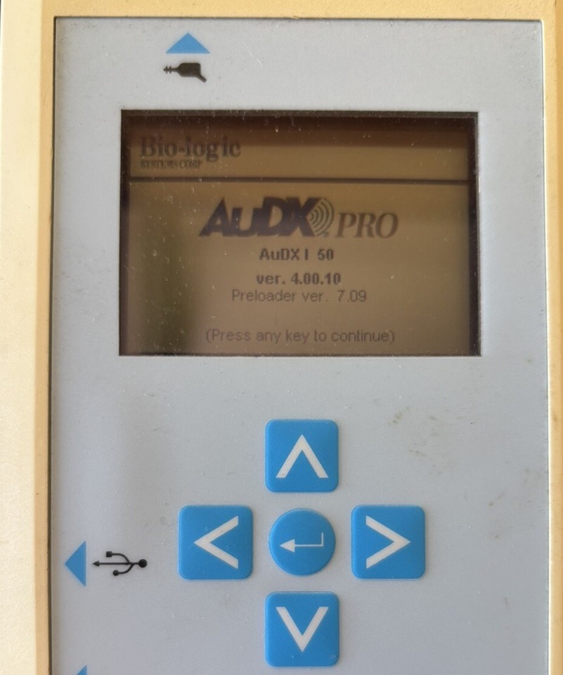 Bio-logic SYSTEMS CORP AuDX Pro 580-AXPRO1 Hearing Tester With Power ...