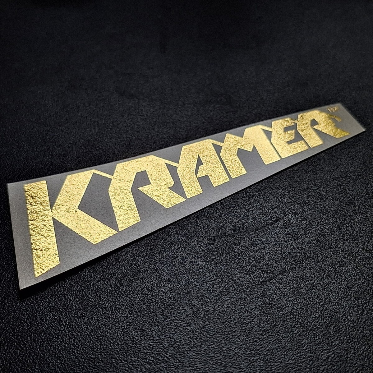 Kramer Headstock Logo Kramer SM 1 Orange Crush Electric Guitar X0297