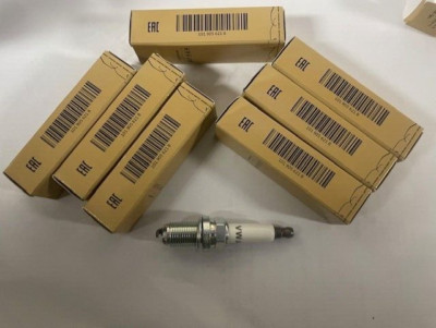GENUINE AUDI SPARK PLUGS S5 A6 A8 Q7 4.2 V8 NGK PFR6W-TG 101905621B | eBay