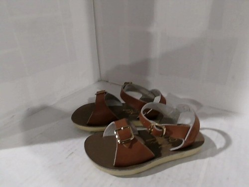 UsedLikeNew_Salt Water Sandals by Hoy Shoe Sun-San Surfer,Tan,9 _Tan ...