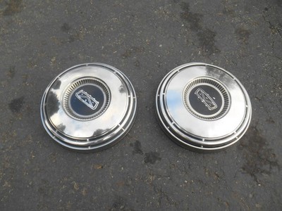 FORD 1967 1968 1969 1970 1/2 ton truck Fairlane hubcaps PAIR 1971-74 ...