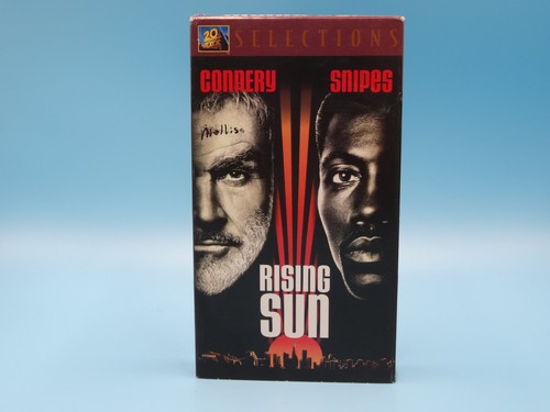 Rising Sun VHS Wesley Snipes Sean Connery Thriller | eBay