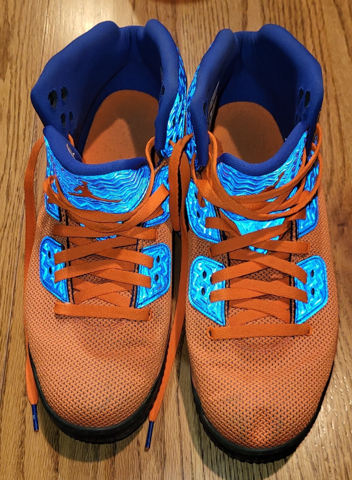 Nike Air Jordan Orange Spike Forty Size 11.5 | eBay