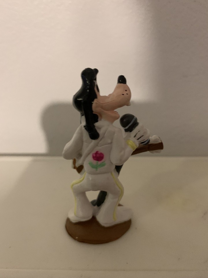 Vintage Disney Applause Goofy as Elvis Singing Guitar 2 3/4” PVC figure ...