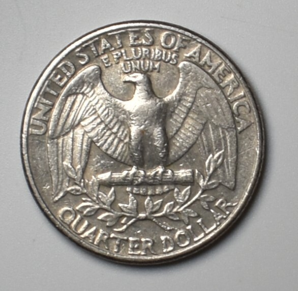 1980 D George Washington Quarter Error Coin RPM Filled Collar Die Clash ...