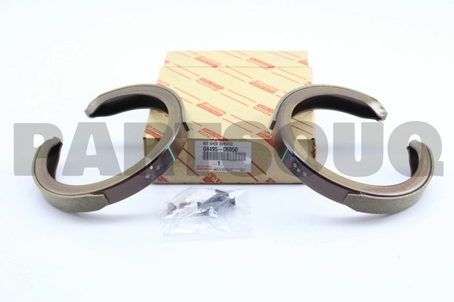 0449506050 Genuine Toyota SHOE KIT, PARKING BRAKE 04495-06050 | eBay