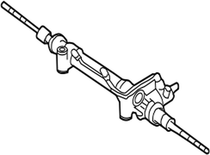 45503-60040 Toyota End sub-assy, steering rack 4550360040, New Genuine ...