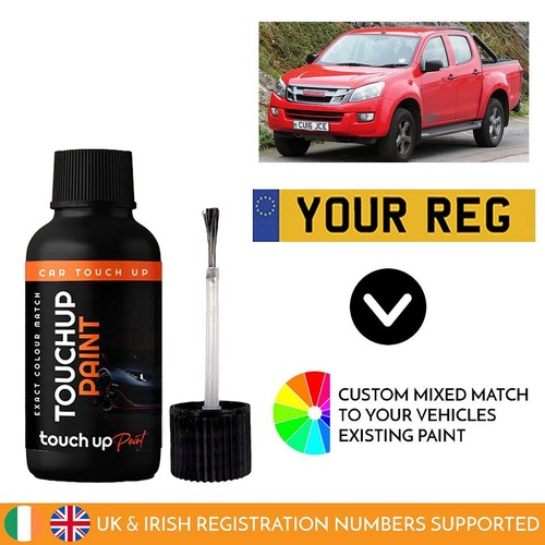 Touch Up Paint For Isuzu D-Max By Car Registration Reg Numberplate Pen ...