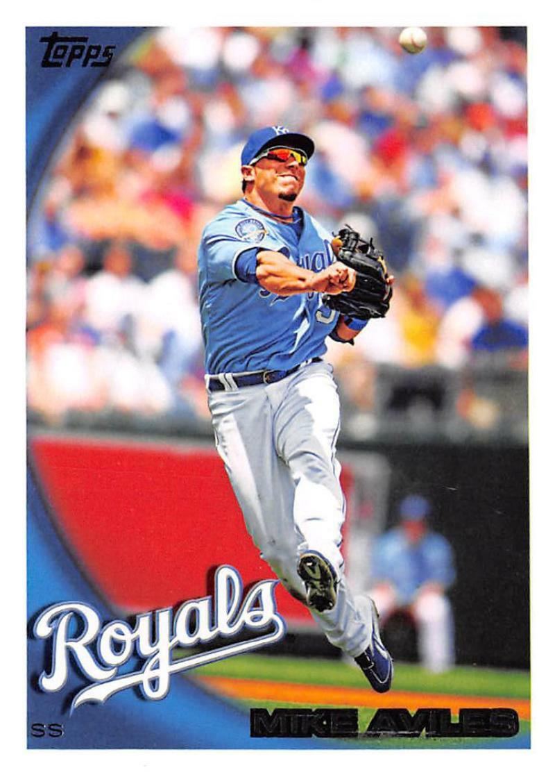 2010 Topps #651 Mike Aviles NM-MT Royals | eBay