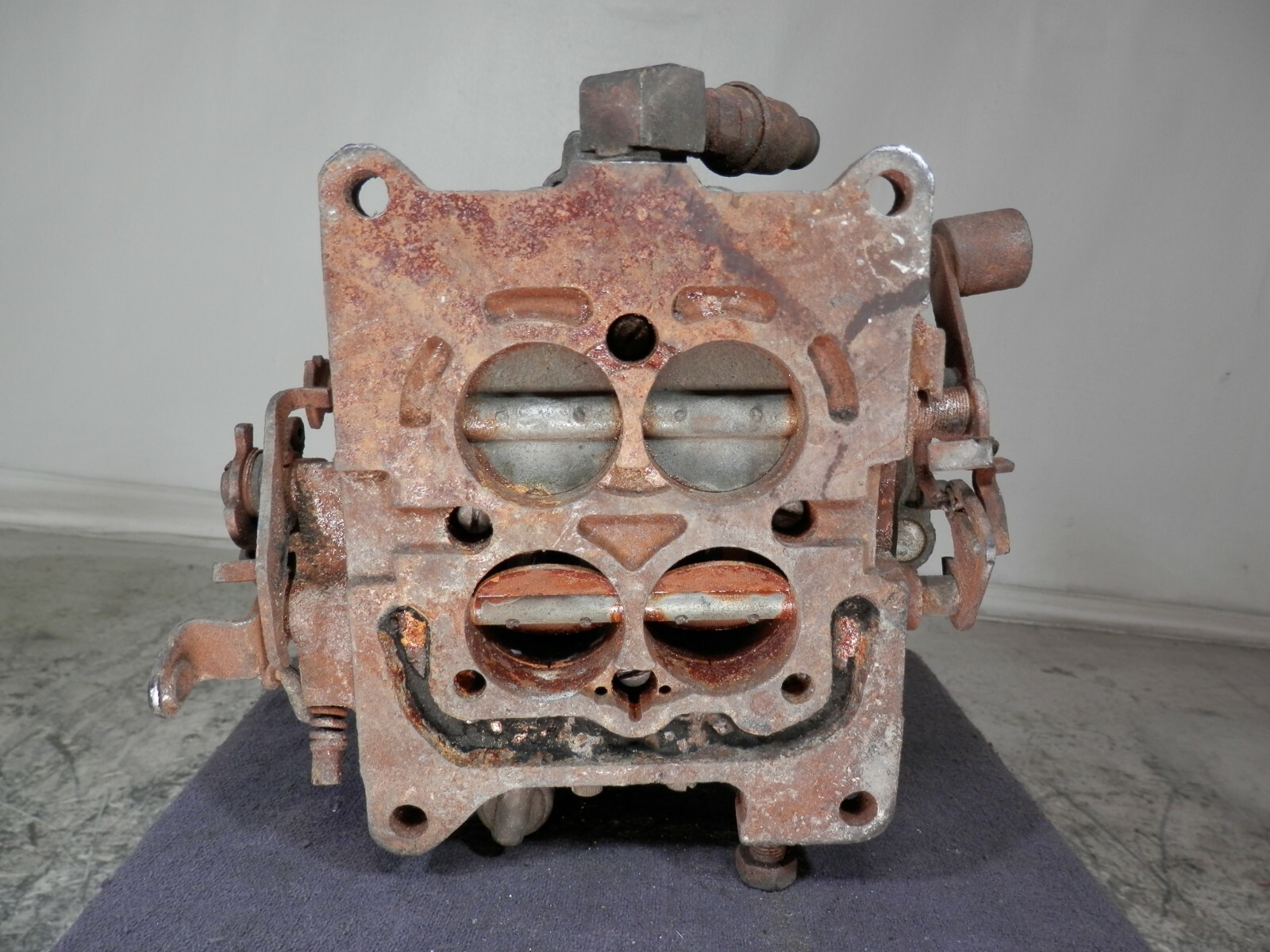 1955-1958 Chevy 265 283 348 Carter WCFB Carburetor * Body #0-207 / Top ...