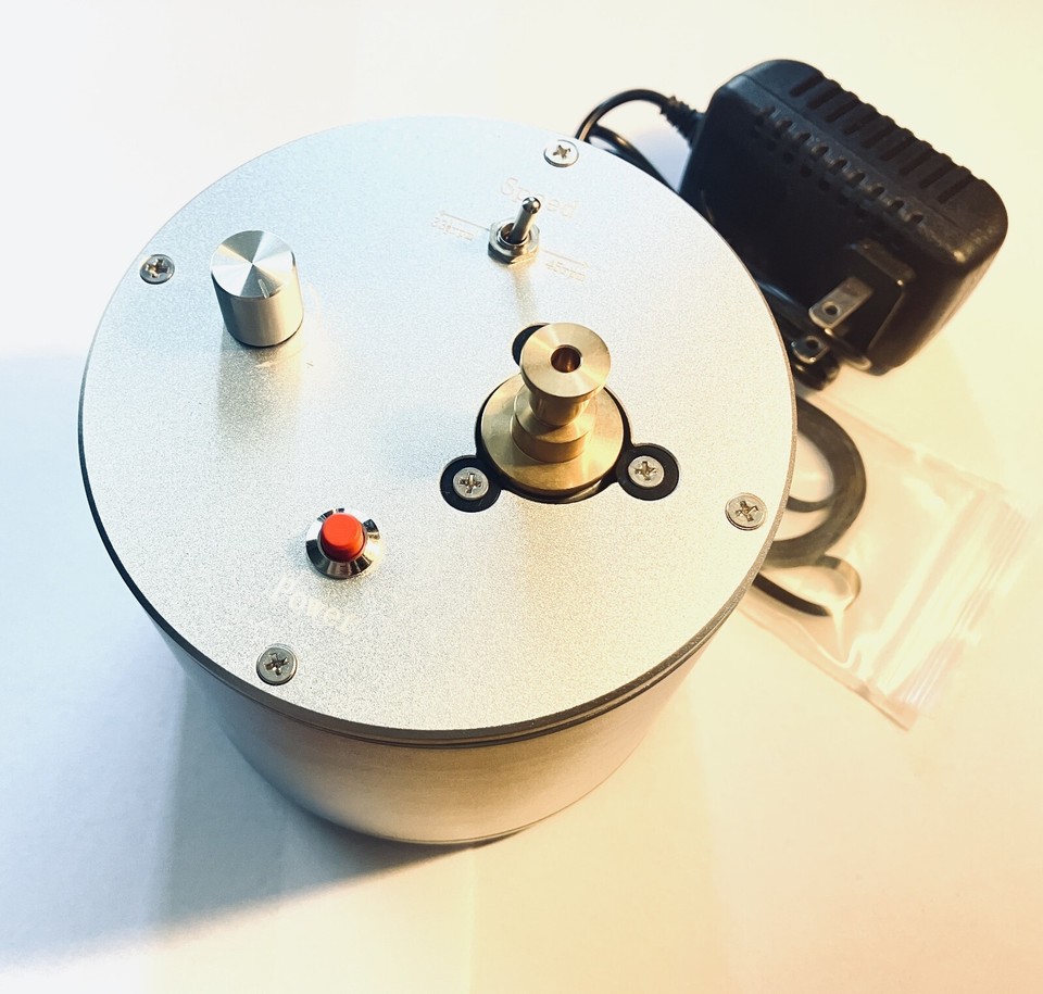 turntable motor adjust speed aluminium alloy body silver color | eBay