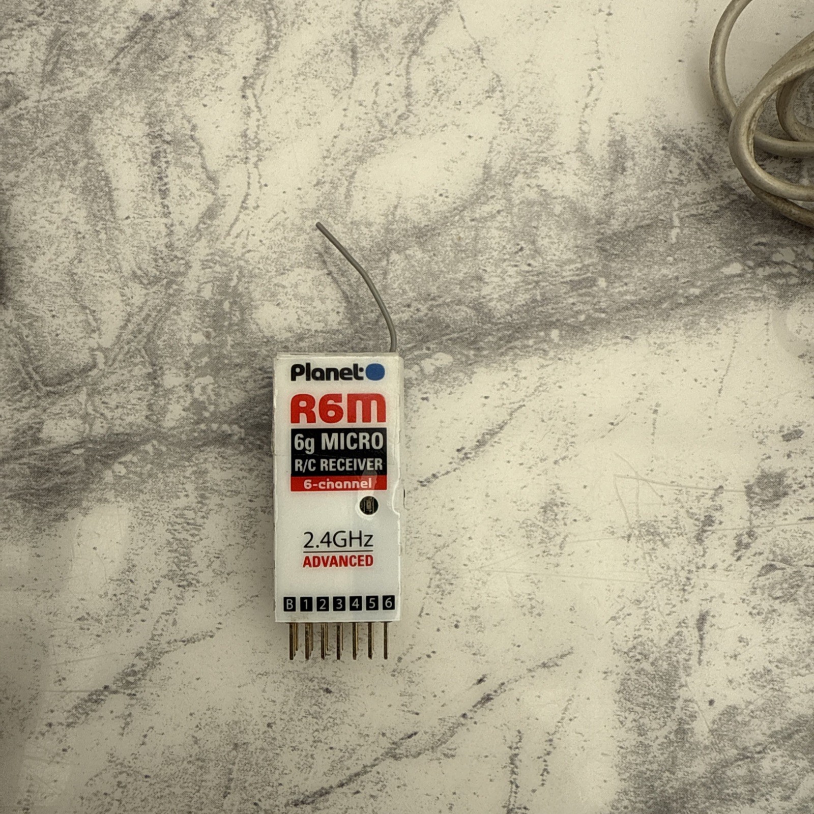 Planet R6M 6g Micro R/C Receiver 6 Channel 2.4GHz Advanced RC RX ...