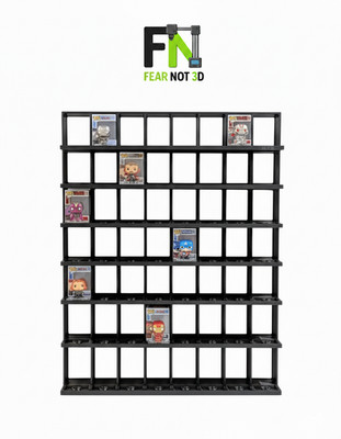 Funko Bitty Pop Display 8x8 (64 Total) - 3D Printed | eBay