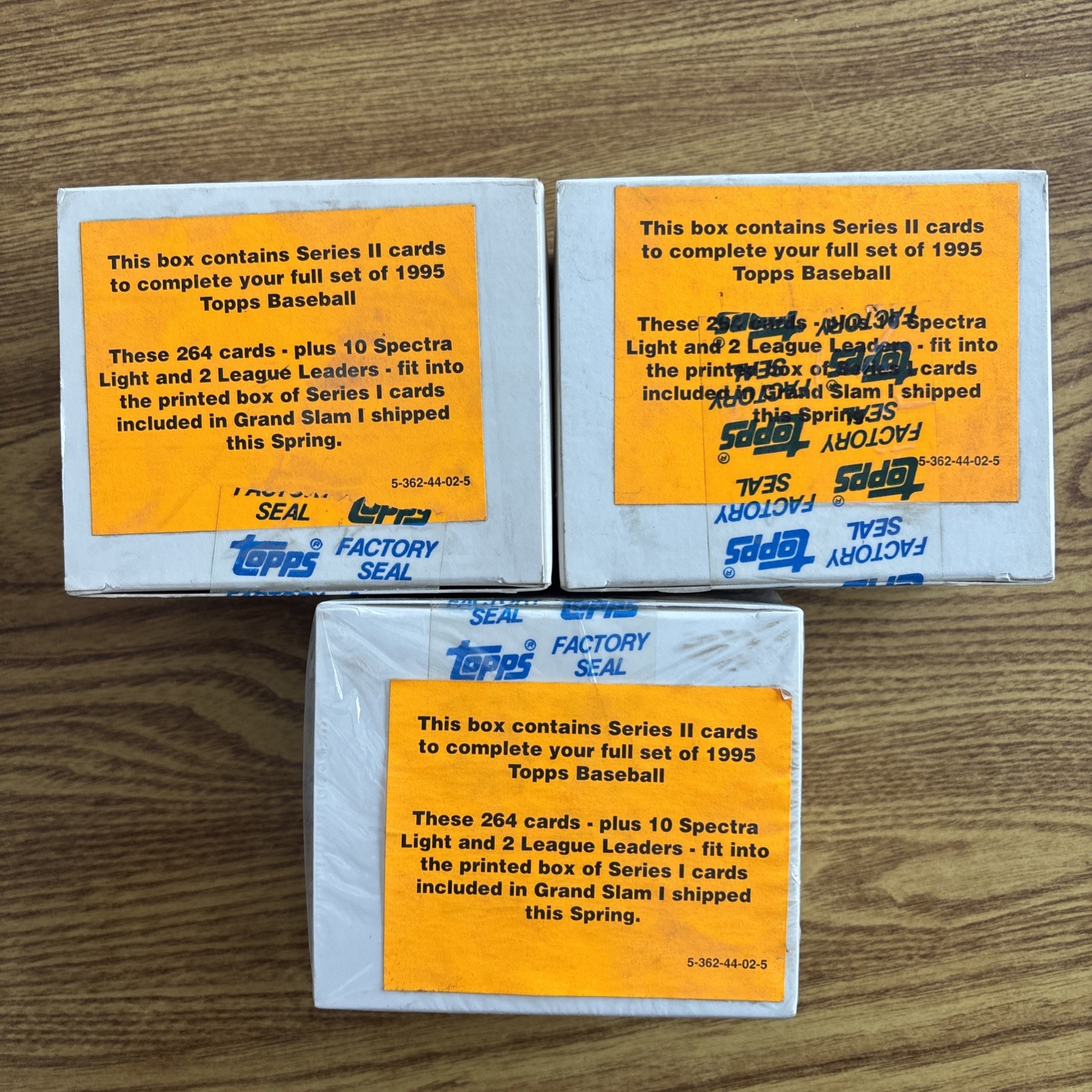 1995 Topps Series 2 Completion sets, Lot of 3 Factory sealed sets | eBay