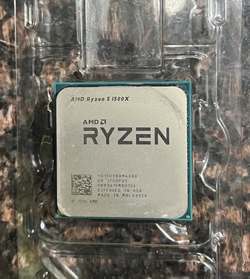 AMD R5 Ryzen 5 1500X 3.5 GHz Quad-Core AM4 Socket with Heat Sink Fan ...