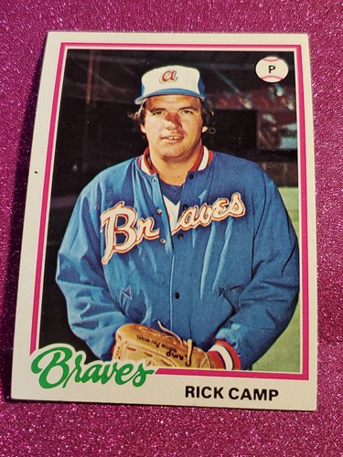 1978 Topps Atlanta Braves Baseball Card #349 Rick Camp | eBay