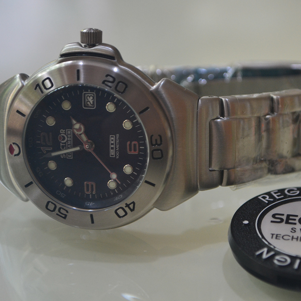 Reloj sector expander 210 azul vintage reloj hombre mejorofertarelojes ...